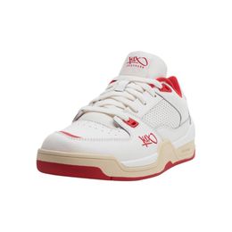 K1x Sneaker Herren Gr&ouml;&szlig;e 42 hellbeige / feuerrot / wei&szlig;