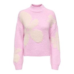 Jacqueline de Yong JDY Pullover 'JDYKILIAN' Damen Größe M ecru / rosa