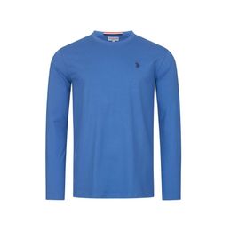 U.S. Polo Assn. Longsleeve in der Farbe Royal | Gr.: 3XL