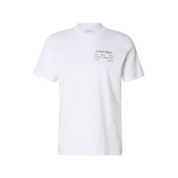 Calvin Klein Jeans T-Shirt Herren Gr&ouml;&szlig;e XS schwarz / wei&szlig;