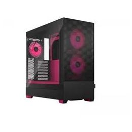 Fractal Design Pop Air RGB TG - Schwarz/Magenta