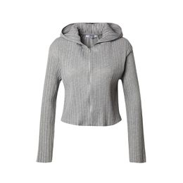 ABOUT YOU Sweatjacke 'Emie' Damen Gr&ouml;&szlig;e M graumeliert