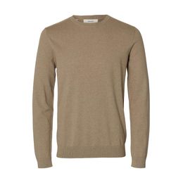 Selected Pullover 'SLHBERG' Herren Gr&ouml;&szlig;e L hellbraun