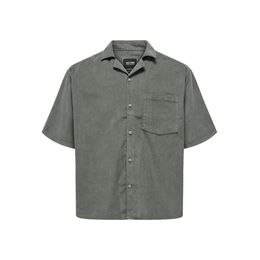 Only & Sons Only & Sons Button Up Shirt 'Alfi' male Grey size XS