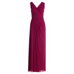 Vera Mont Abendkleid mit V-Ausschnitt in Sweet Berry | Gr.: 40