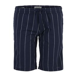 Jack & Jones Plus Jack & Jones Plus Shorts 'JEFF' Herren Größe 42 navy / weiß