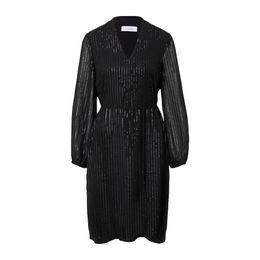 comma, COMMA Kleid Damen Größe 38 schwarz Winterkleid