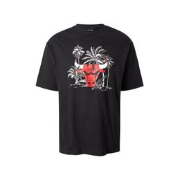 New Era T-Shirt 'NBA PALM TREE CHIBUL' Herren Größe S rot / schwarz / weiß
