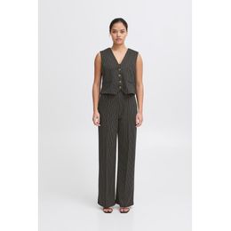 Ichi Anzugweste IXKATE Regular fit in Dark Grey Mel/C.Dancer | Gr.: XL