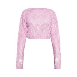 Swirly Damen Pullover in Pink | Gr.: M