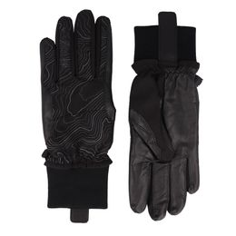 Kessler Handschuhe 'Hafjell ' Damen Gr&ouml;&szlig;e M grau / schwarz