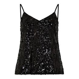 Apricot Sequin Embellished Camisole Top ' ' Damen Größe XL schwarz