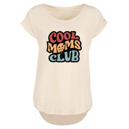 F4NT4STIC T-Shirt Cooler Moms Club Muttertag Retro Vibe in Whitesand | Gr.: S