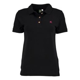 OS-Trachten Poloshirt Laukas in schwarz | Gr.: XL