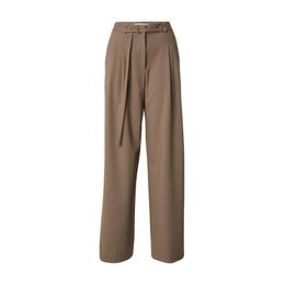 EDITED Pleated Pants 'Elna' female Brown size 40