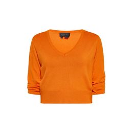 NAEMI Damen Pullover in Orange | Gr.: S