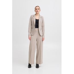 Ichi Blazer IHKATE Tight fit in Fungi/Almond Milk Herringbone | Gr.: S