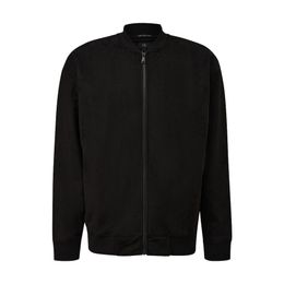Qs Zip-Up Hoodie male Black size S