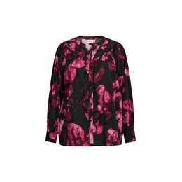 Wasabi Concept Bluse 'Keisie' Damen Größe M/L fuchsia / schwarz