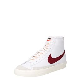 Nike Sportswear Sneaker 'Blazer Mid 77 Vintage' Herren Größe 42 hellgrau / rosa / burgunder / weiß