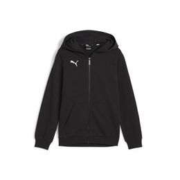Puma Sweatshirt teamGOAL Casuals Hooded Jacket Jr in schwarz | Gr.: 164