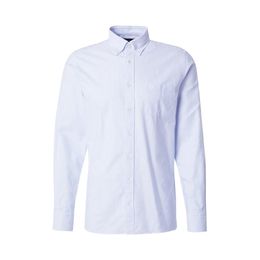 Hackett London Hemd Herren Größe L hellblau / weiß