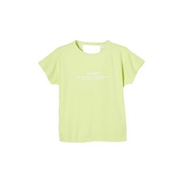 s.Oliver Shirt M&auml;dchen Gr&ouml;&szlig;e 152/158 limette / wei&szlig;
