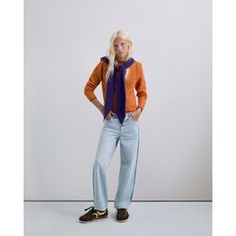 Scalpers Pullover M&auml;dchen Gr&ouml;&szlig;e 116 lila / orangemeliert