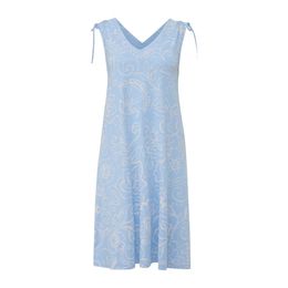 s.Oliver Sommerkleid Damen Gr&ouml;&szlig;e 34 kitt / hellblau