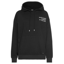Buffalo Hoodie in schwarz | Gr.: 36-38