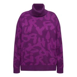 Ulla Popken Oversized-Pullover in violett | Gr.: 46-48