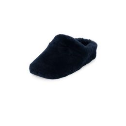 vitaform Lammfell Hausschuhe in marine | Gr.: 42