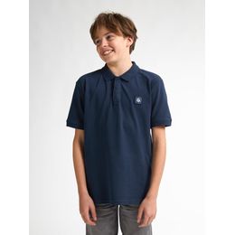 PETROL INDUSTRIES Klassisches Poloshirt Flaming in Blau | Gr.: 116