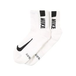 Nike Sportsocken 'Multiplier' Herren Größe 46/50 schwarz / weiß
