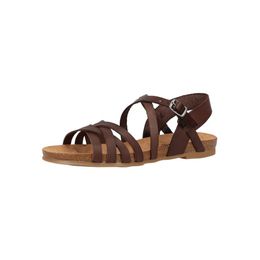 COSMOS Comfort Sandalen in Dunkelbraun | Gr.: 39