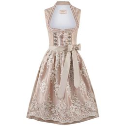 Stockerpoint Dirndl "Gabrielle" in Beige | Gr.: 44