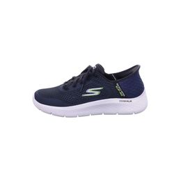 Skechers Sportliche Slipper in Blau | Gr.: 47.5