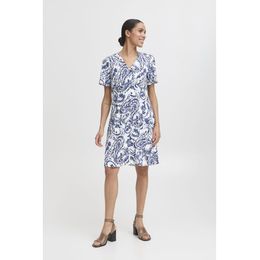 b. young Kleid BYMMJOELLA Regular fit in Blue Paisley | Gr.: 36