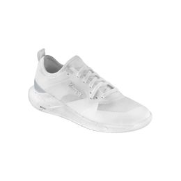 Kempa Hallen-Sport-Schuhe Kourtfly W in wei&szlig;/silber | Gr.: 7