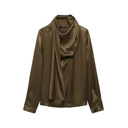 Mango Bluse 'LAZA' Damen Größe S khaki