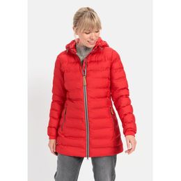 Camel Active teXXXactive Funktionsjacke aus recyceltem Polyester in Rot | Gr.: 36