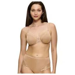 Minimizer-BH Triumph "Ladyform Soft", Damen, Gr. 95, Cup C, beige (smooth natur), Microtouch, Obermaterial: 43% Polyamid, 40% Polyester, 17% Elasthan, leicht gl&auml;nzend, unifarben, BHs Minimizer-BH, verkleinert die Brust optisch um eine Cup-Gr&ouml;&szlig;e