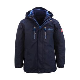Trollkids 3in1 Jacke "Lofoten" in Marineblau / Franz&ouml;sischblau | Gr.: 92