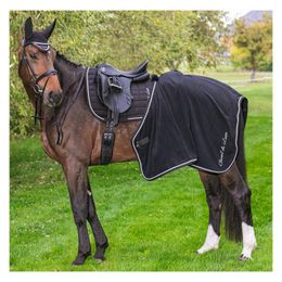 Cheval de Luxe Abschwitzdecke schwarz/grau 125 cm