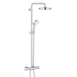 Grohe Tempesta Cosmopolitan Aufputz-Duschsystem mit Thermostat, 27922001,