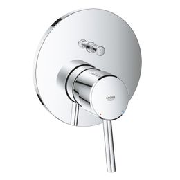 Grohe Concetto Unterputz-Wannenarmatur, Einhebelmischer, 24054001,