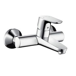 Hansgrohe Focus Waschtischarmatur, Wandmontage, 31923000,