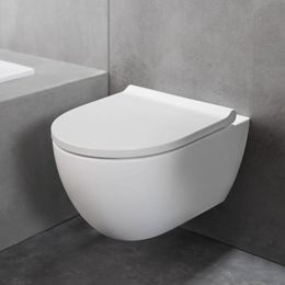Geberit Acanto Wand-WC mit TurboFlush, 502774001,