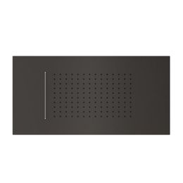 Mariner Edelstahl-Regenpaneel f&uuml;r Deckeneinbau mit 2 Funktionen, WLS3952-GM,
