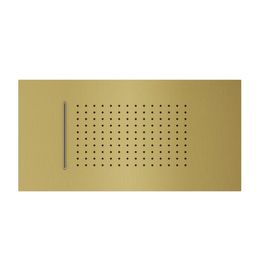 Mariner Edelstahl-Regenpaneel f&uuml;r Deckeneinbau mit 2 Funktionen, WLS3952-OB,